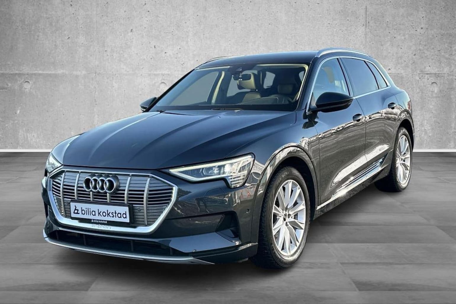 Audi e-tron 50 quattro Sportsseter/Skinn/ACC/LED/R-Kamera/Krok/S+V 2021 Grå